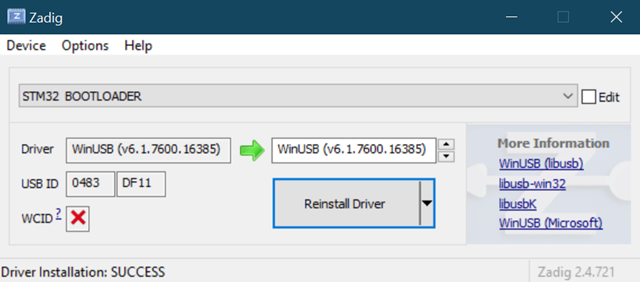 How to fix dfu-util, STM, WinUSB, Zadig, Bootloaders and other Firmware Flashing issues on ...